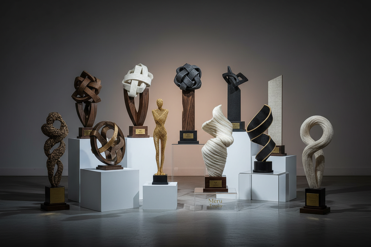 Unique Fiber Trophy Designs for Artistic Recognition – Meru Trophy