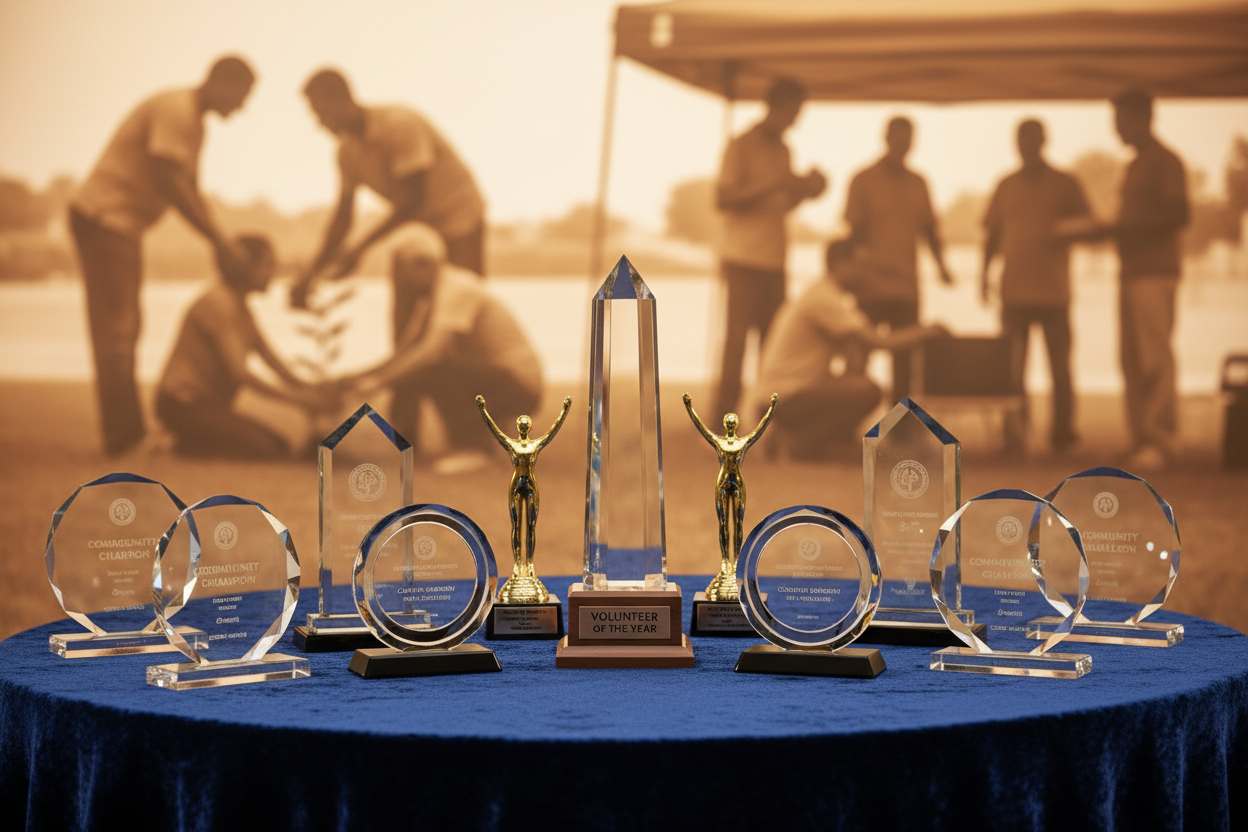 Recognition Awards for Volunteer Appreciation – Meru Trophy