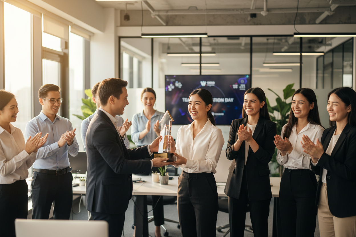 The power of recognition awards in fostering a positive work environme ...